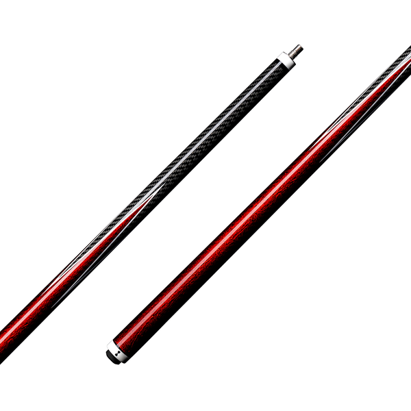 Rebel - Airbrushed Carbon Blend Pool Cue | Becue