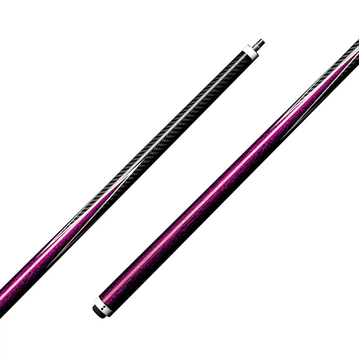 Rebel - Airbrushed Carbon Blend Pool Cue | Becue